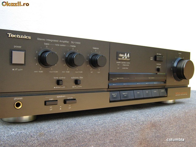 -Vand amplificator TECHNICS SU-V450 Class AA Japan - Okazii (54731104) -Vand amplificator TECHNICS SU-V450 Class AA Japan - Okazii (54731104)
